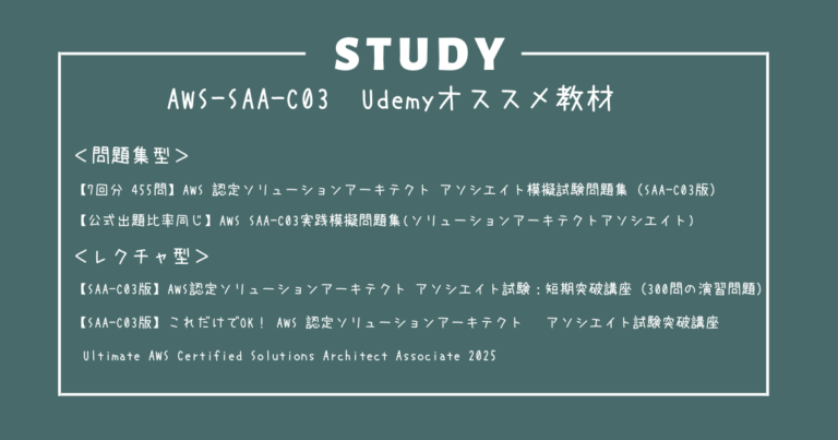 AWSSAA-C03クラムメディアCloudTech的中率3週間一発合格勉強法Web問題集